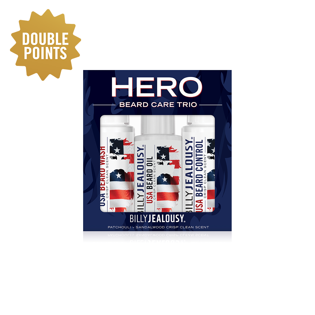 Hero Beard Trio Kit - Crisp Clean Scent – Billy Jealousy